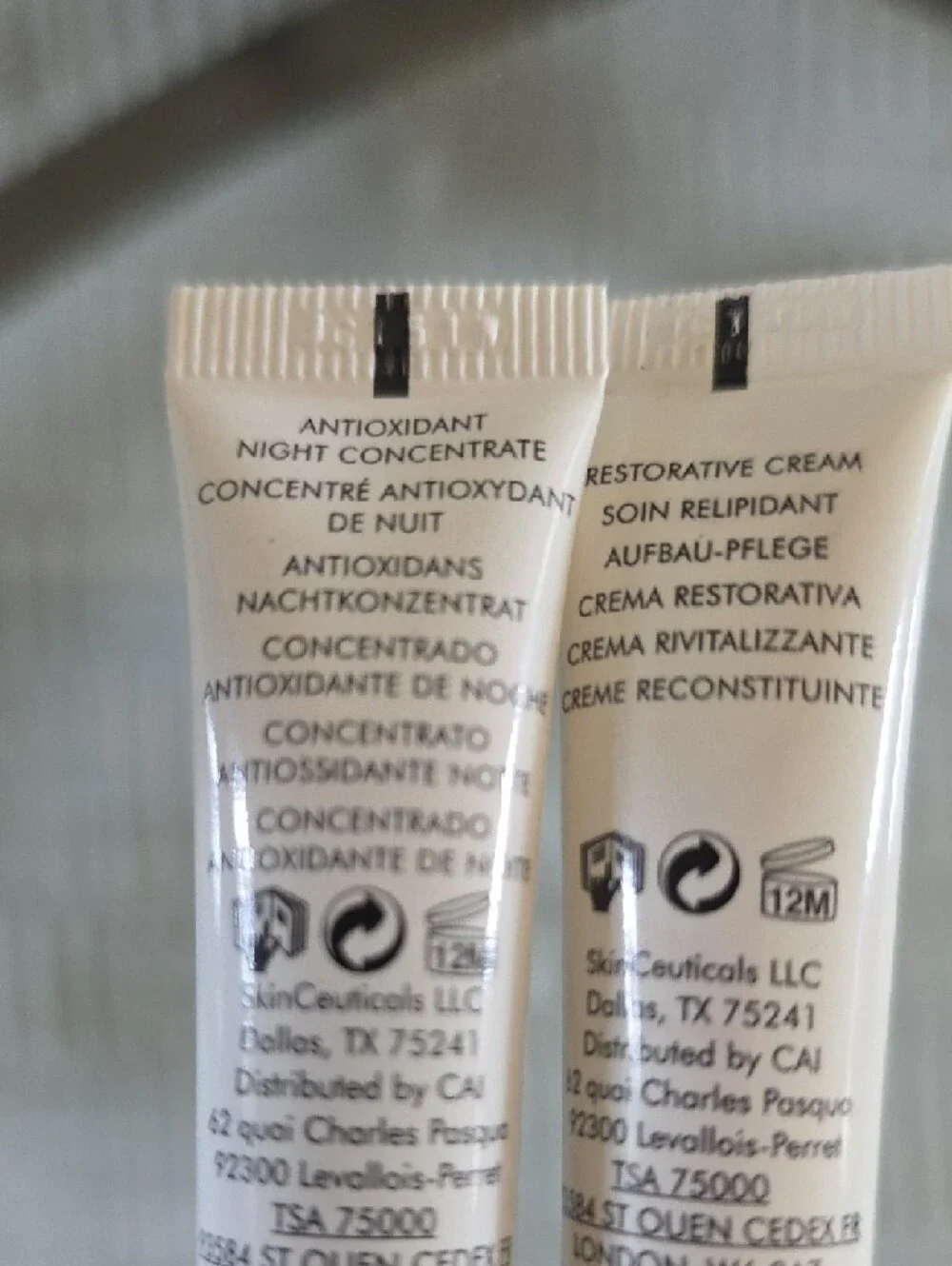 SkinCeuticals | Skincare | Skinceuticals White Sample Tube Duo ...
